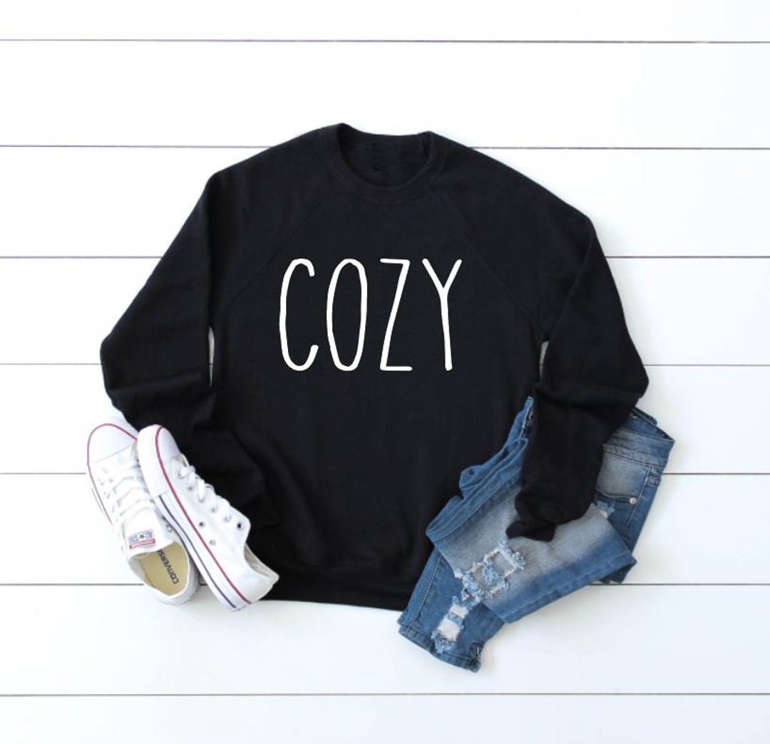 Women's COZY Sweatshirt Cozy Comfy Sweatshirt Fall Winter Plus Sizes ...