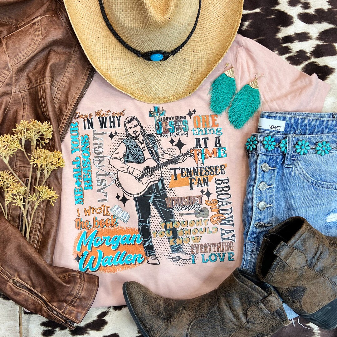 Women's COUNTRY MUSIC SONGS Tee T-shirt Graphic Tee Plus Size Tee T ...