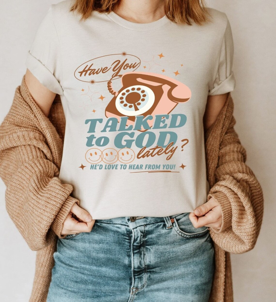 Women's HAVE YOU TALKED to God Lately? Inspirational Faith Religion ...