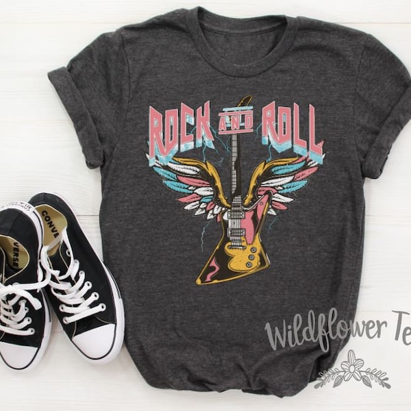 Plus Size Vintage Rock Shirt - Etsy