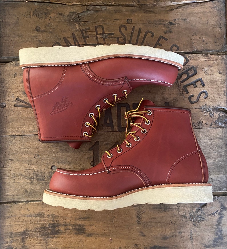Size 6.5D 38.5 Euro Red Wing 8131 Moc Toe Oro Russet Boots - Etsy
