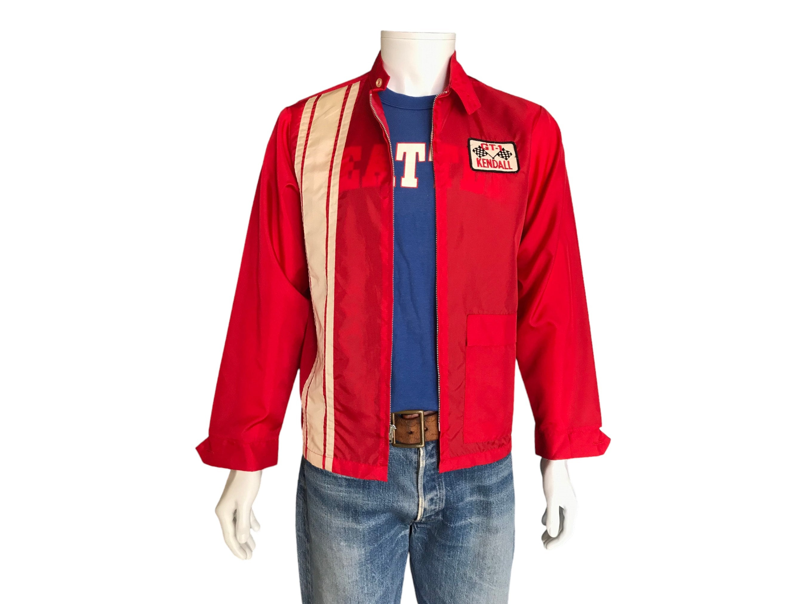 Size S. Made in USA Vintage 70s Gt-1 Kendall Nylon Racing Size S. Made in USA Vintage 70s Gt-1 Kendall Nylon Racing