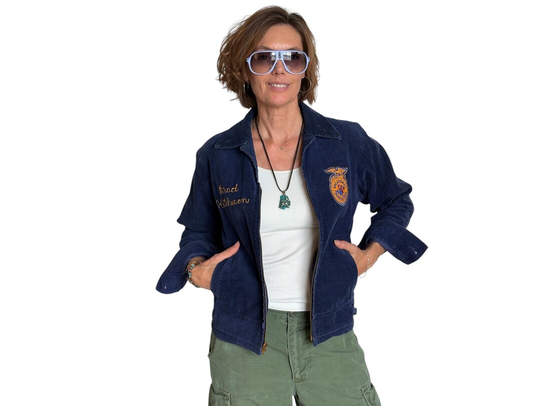 Vintage 70s Florida Ffa Corduroy Jacket – Future Farmers of America ...
