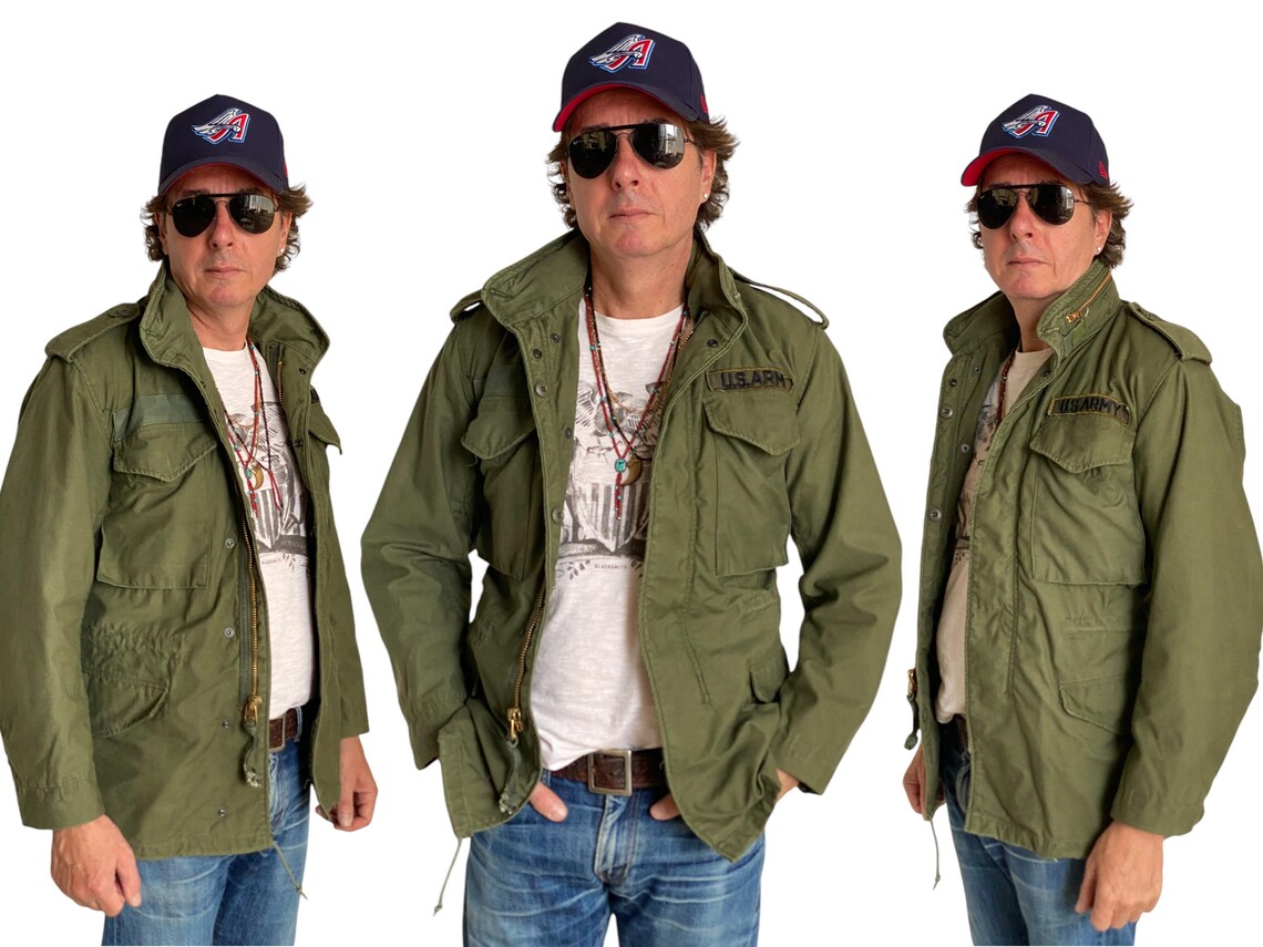 Authentic 1980 Us Army M-65 Field Jacket – Vintage Military Issue – X ...