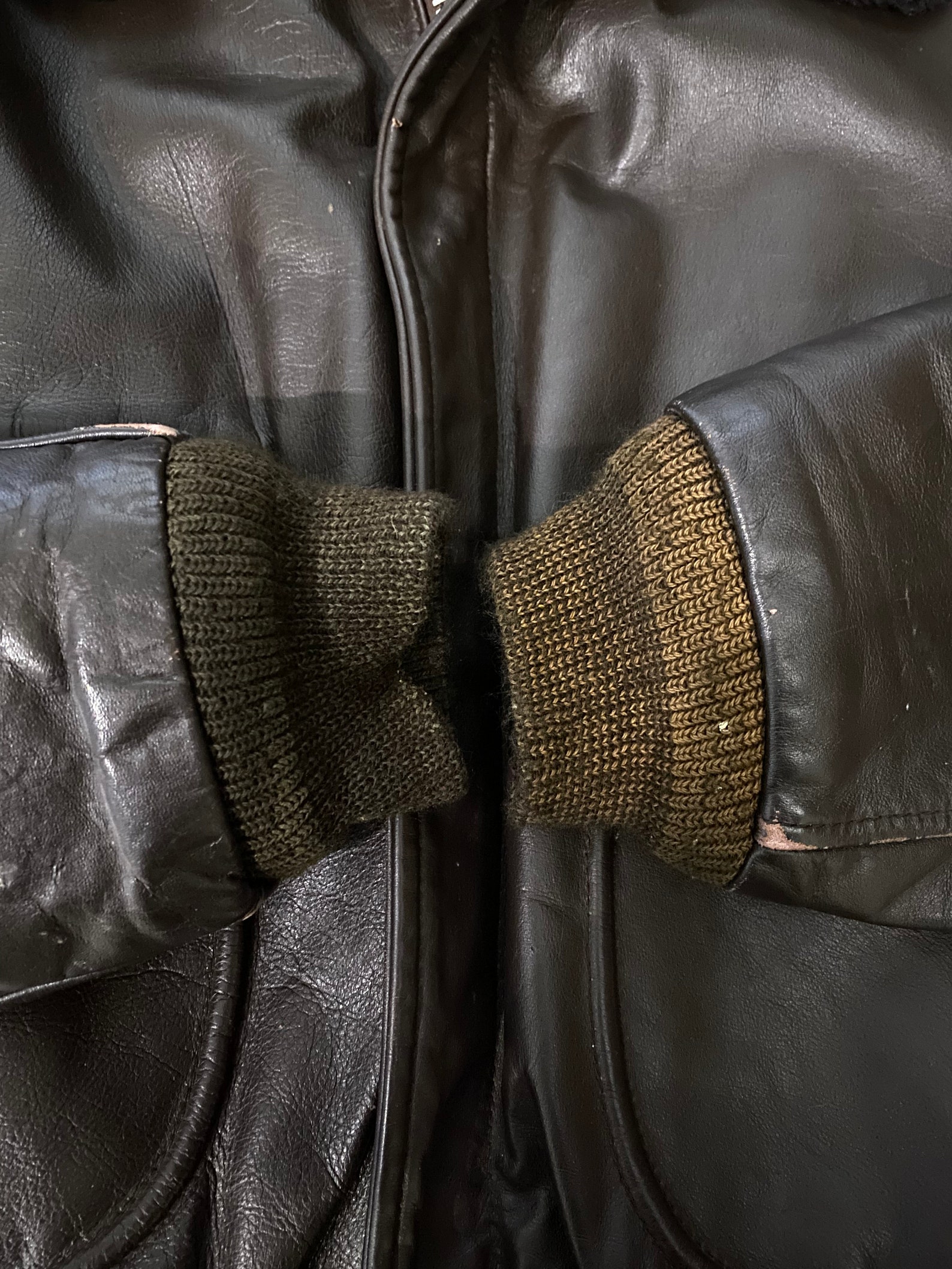 Vintage 80s Cooper Flight Leather Jacket | US Air Force Aviator Bomber ...