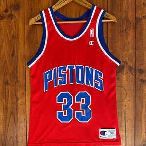 Size 36. #33 Hill Piston 90s Vintage NBA Jersey Made in USA by Champion ...