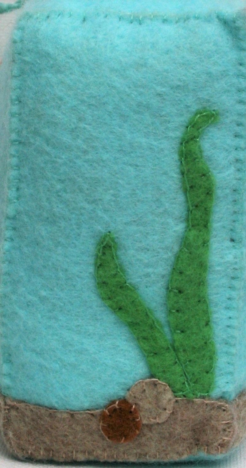 DIY Pincushion Craft Kit, Fish Tank, Goldfish, Aquarium, Felt ...