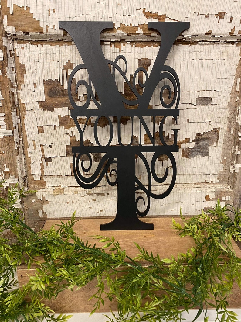 Split Letter Name Signs - Etsy