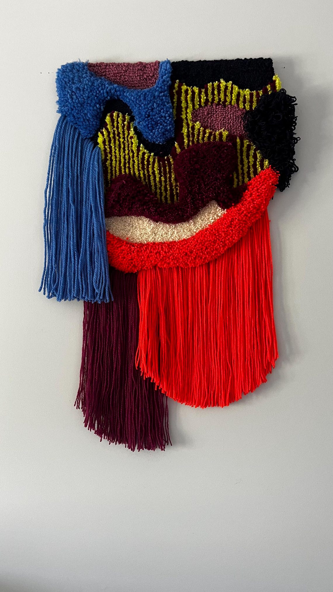 Velvet Tufted Wall Rug - Etsy