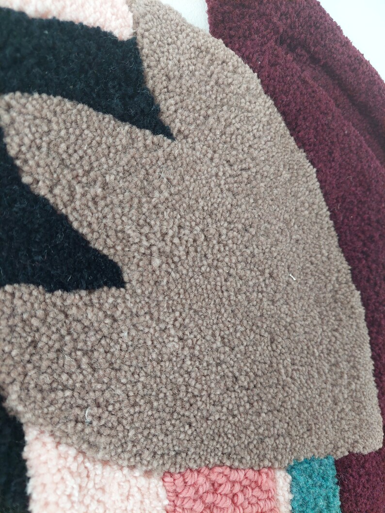 Wall Rug Tufted Art, Tufted Technique, - Etsy
