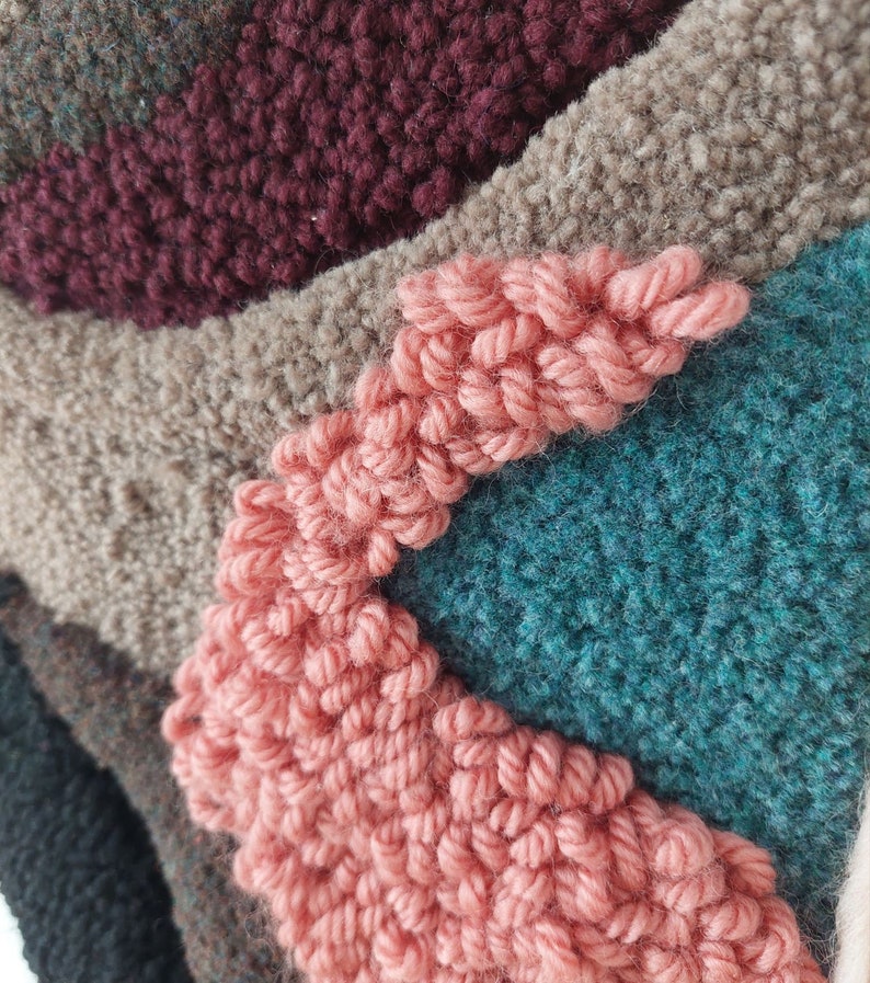 Wall Rug Tufted Art Tufted Technique - Etsy