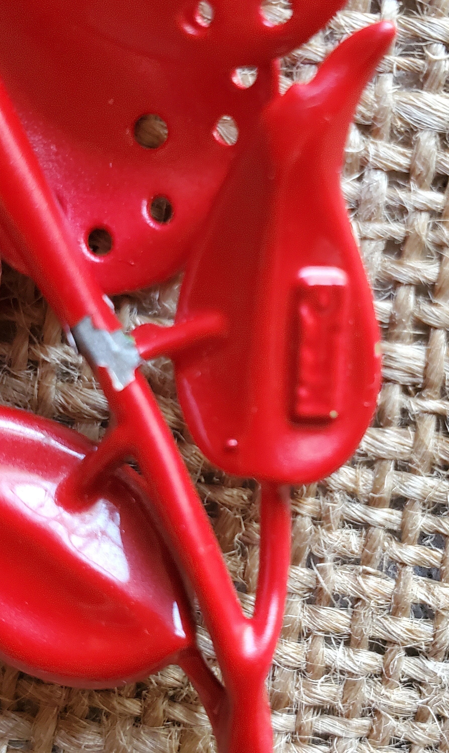 Flower Power Large Vibrant Red Flower Brooch - Etsy