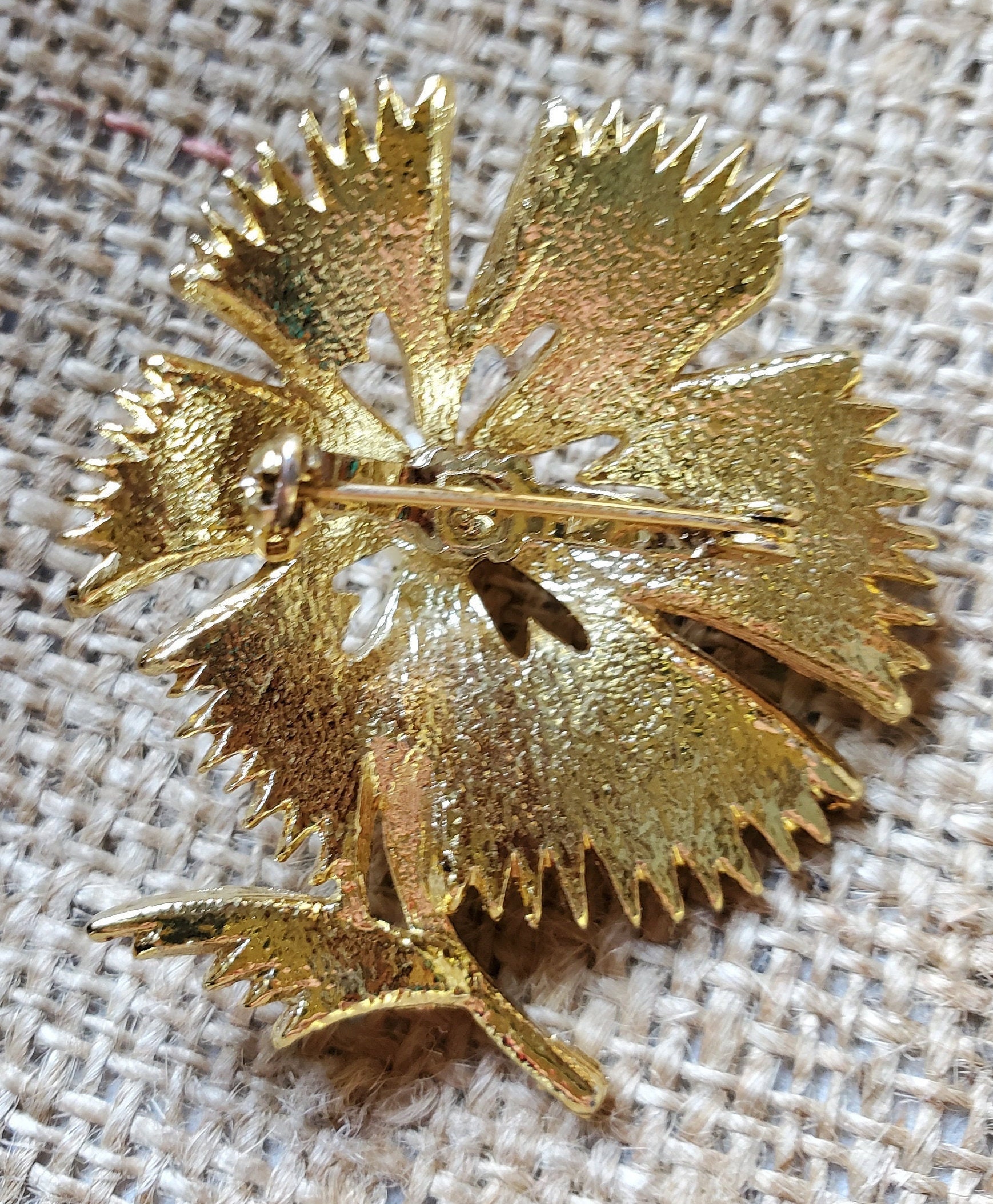 Mid Century Modern Abstract Flower Brooch - Etsy