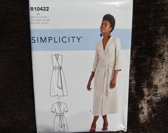 Misses/women's Shirt Sewing Pattern Fast & Easy Butterick 6085 Size 20 ...