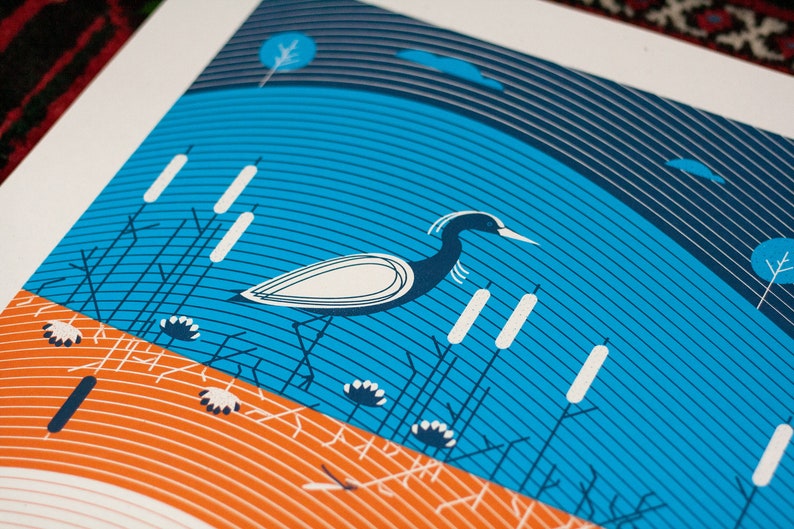 Day and Night - Screen Printed Poster 18x24 - Etsy