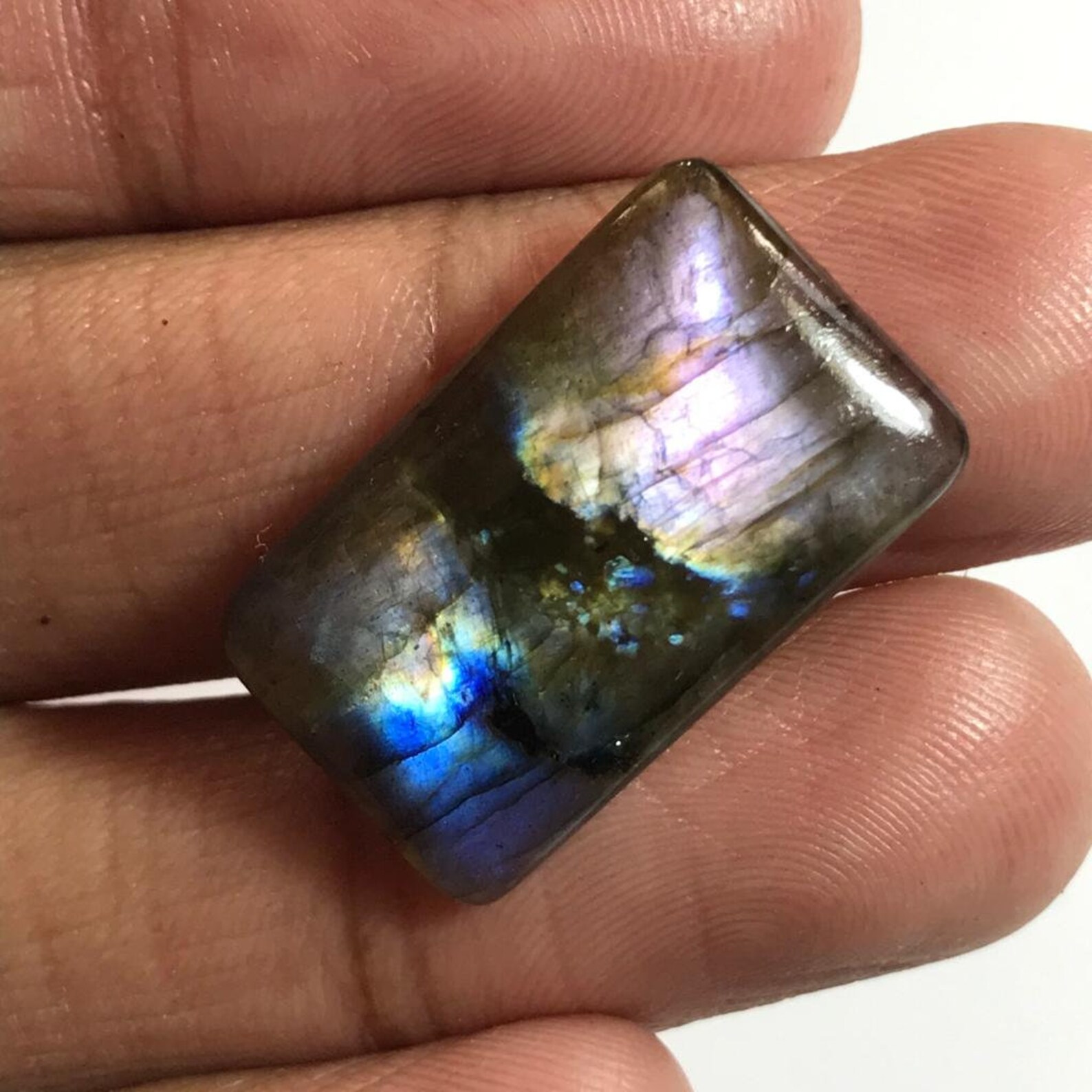 MULTI COLOUR LABRADORITE cabochon.loose laborite stone. | Etsy