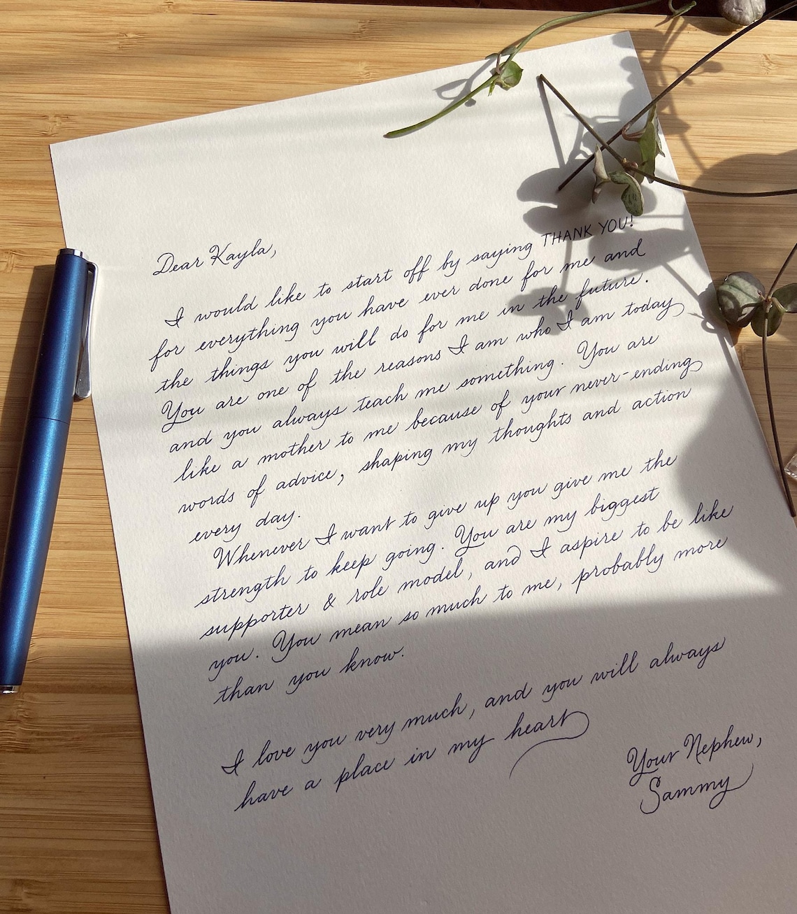 Custom Handwritten Letter, Handwriting Note, Wedding Vows, Anniversary ...