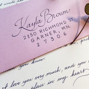 Custom Handwritten Letter, Handwriting Note, Wedding Vows, Anniversary ...