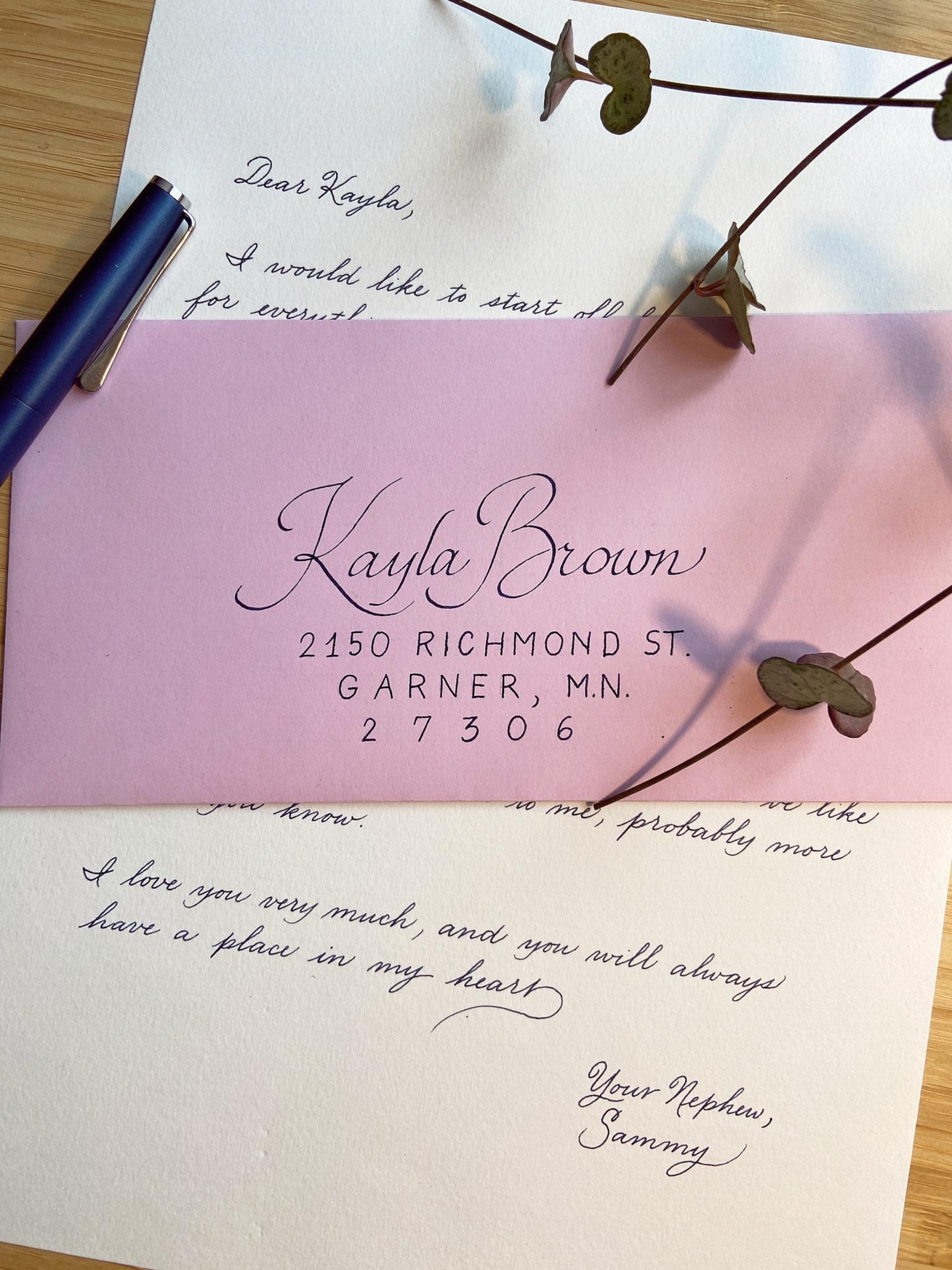 Custom Handwritten Letter, Handwriting Note, Wedding Vows, Anniversary ...