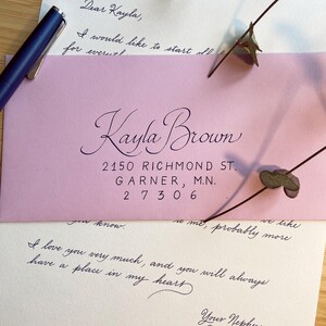 Custom Handwritten Letter, Handwriting Note, Wedding Vows, Anniversary ...