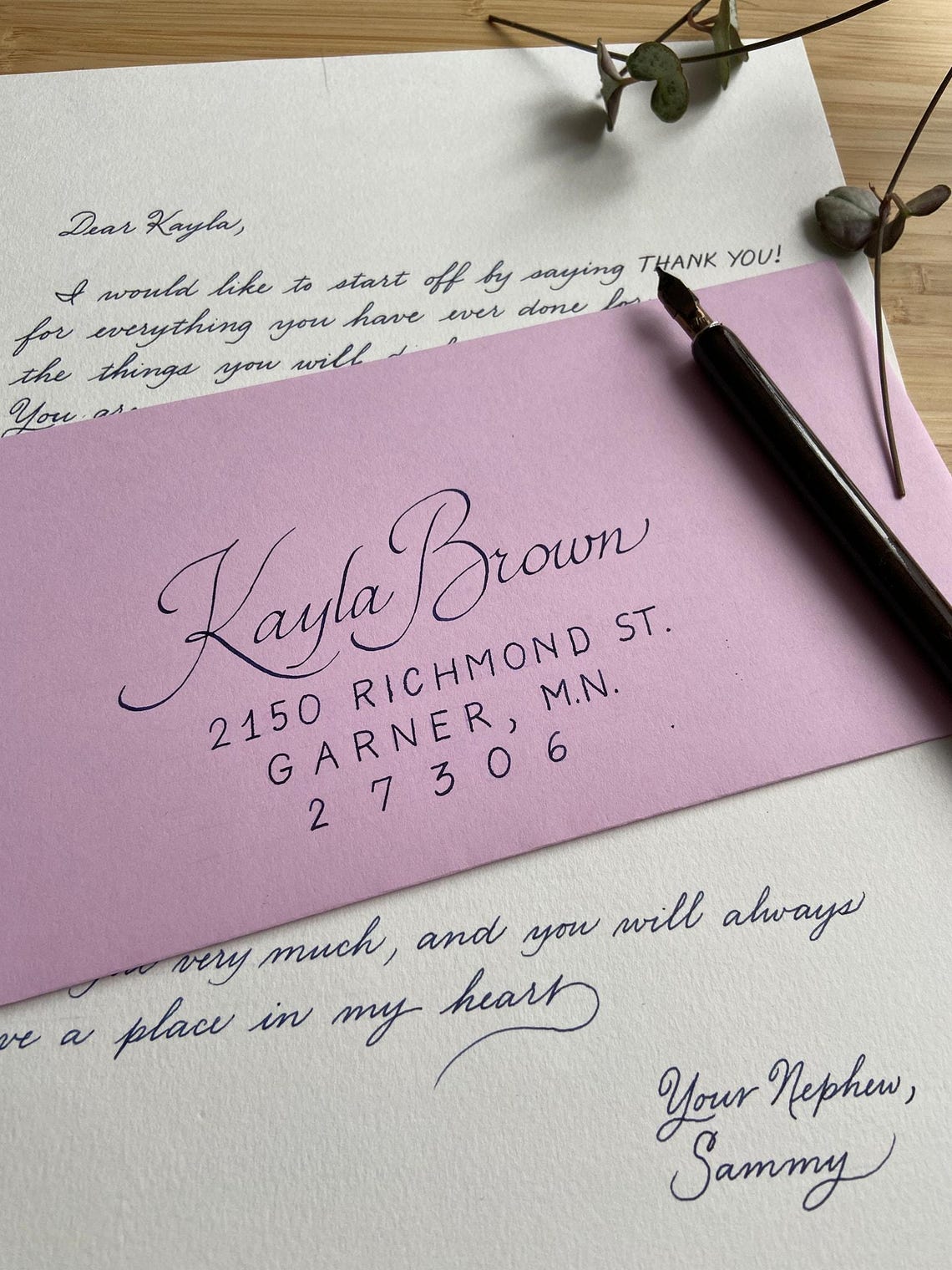 Custom Handwritten Letter, Handwriting Note, Wedding Vows, Anniversary ...