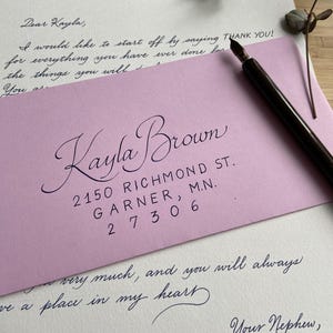 Custom Handwritten Letter, Handwriting Note, Wedding Vows, Anniversary ...