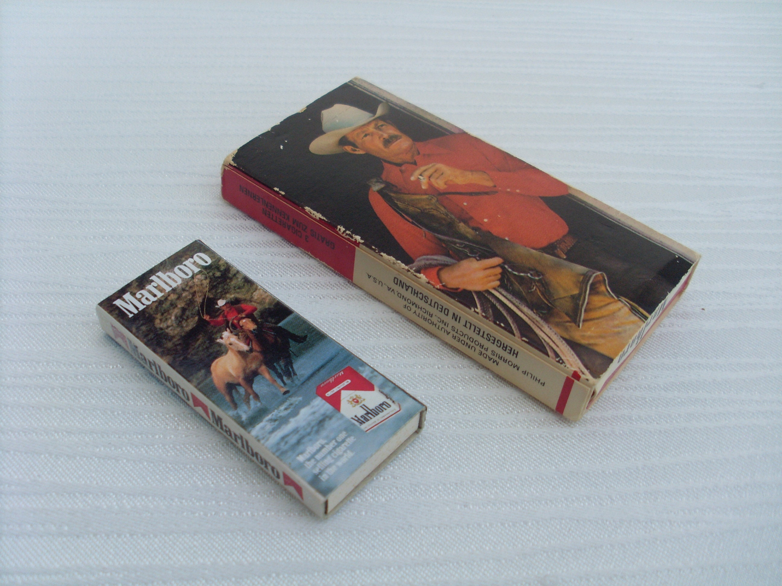 Vintage Empty Promo Marlboro Cigarette Box Promotional Sample - Etsy