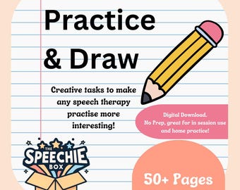 Medial /z/ Sound Home Practice Sheets, Speech Therapy, Articulation ...