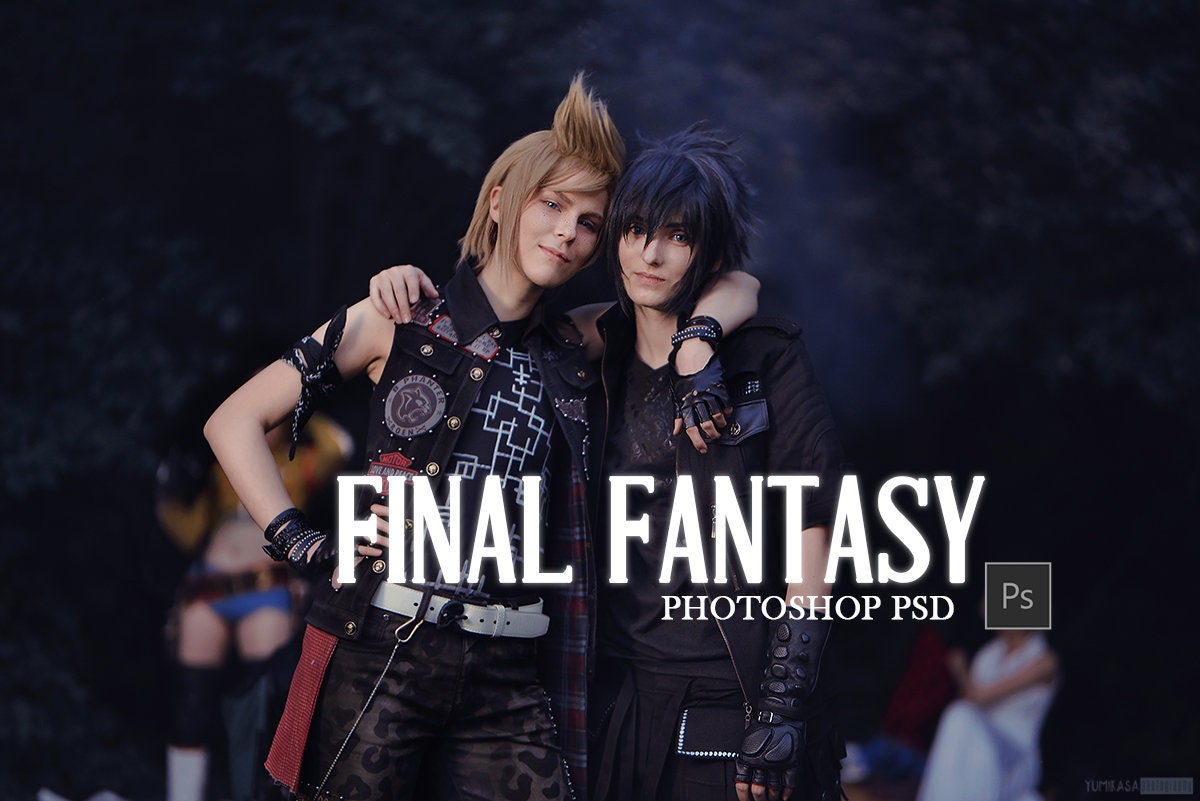 Final Fantasy Cold Colors Photoshop PSD - Etsy