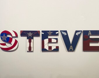 Captain Letters - Etsy