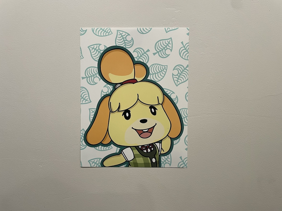 Custom Animal Crossing Character Poster - Etsy