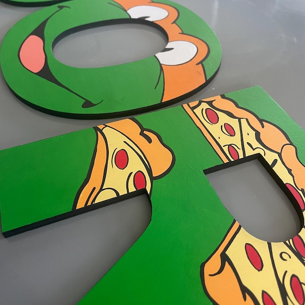 Tmnt Letters - Etsy