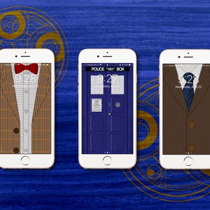 Doctor Who Phone Wallpapers (set of Seven) - Etsy