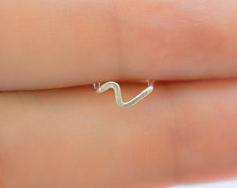 Double Lobe Piercing | Etsy