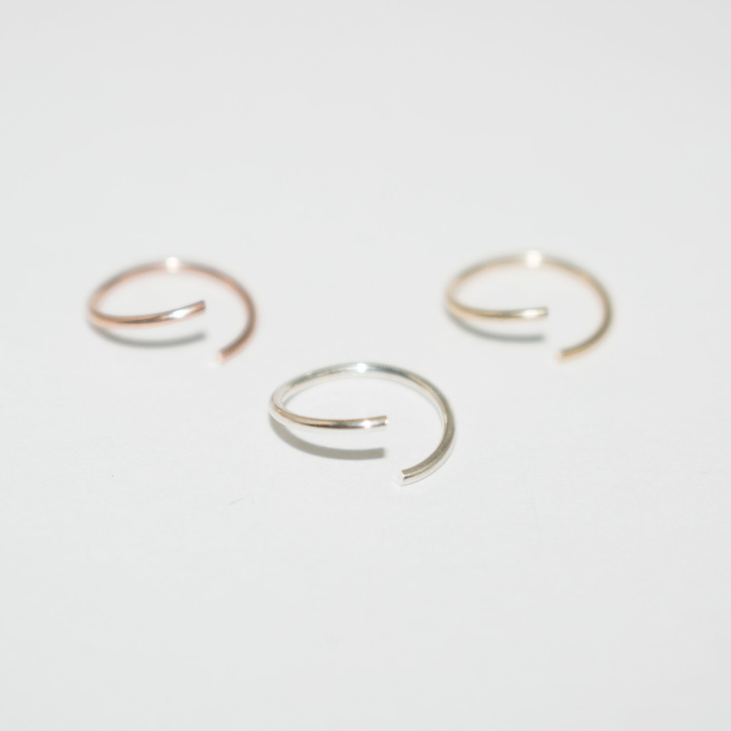 Septum Ring Gold Septum Ring septum Piercing simple Septum - Etsy