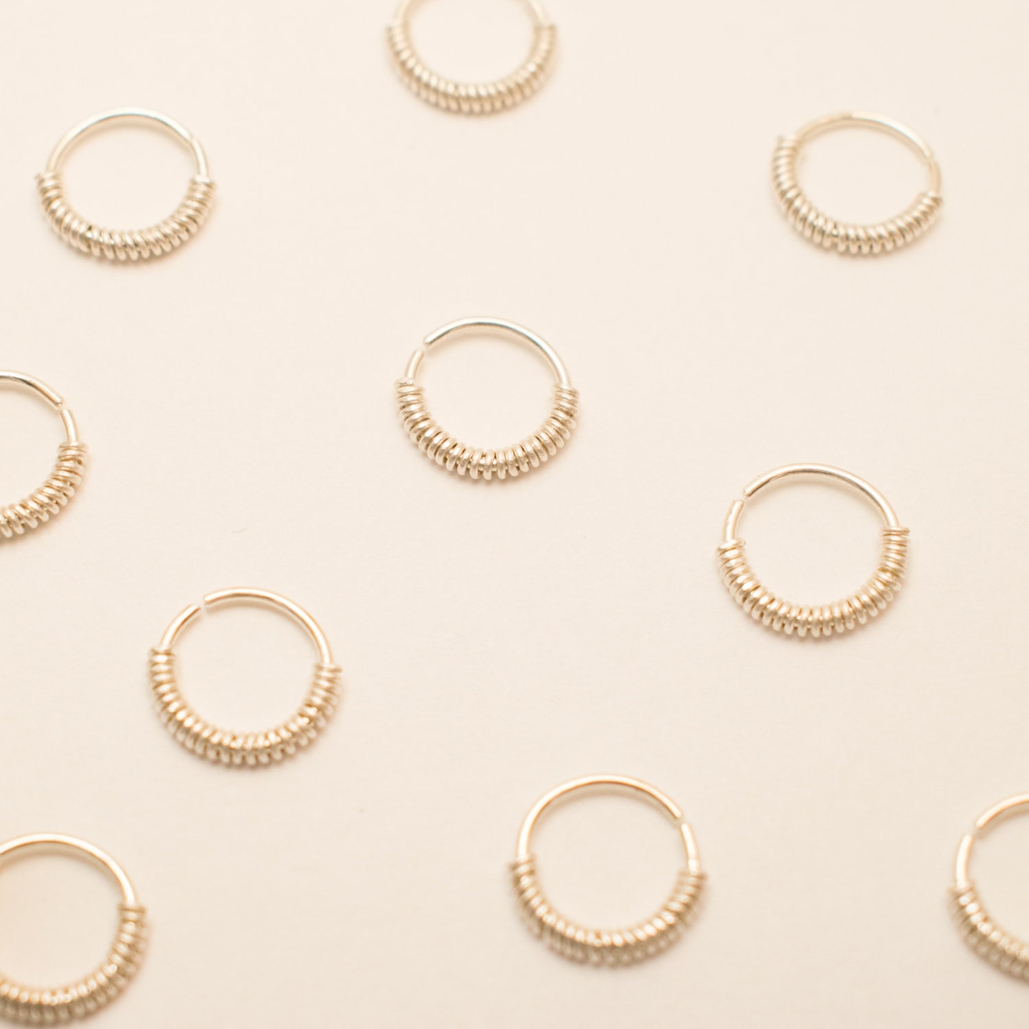 Wrapped Gold Helix Earring Helix Ring Ear Piercing Ear | Etsy