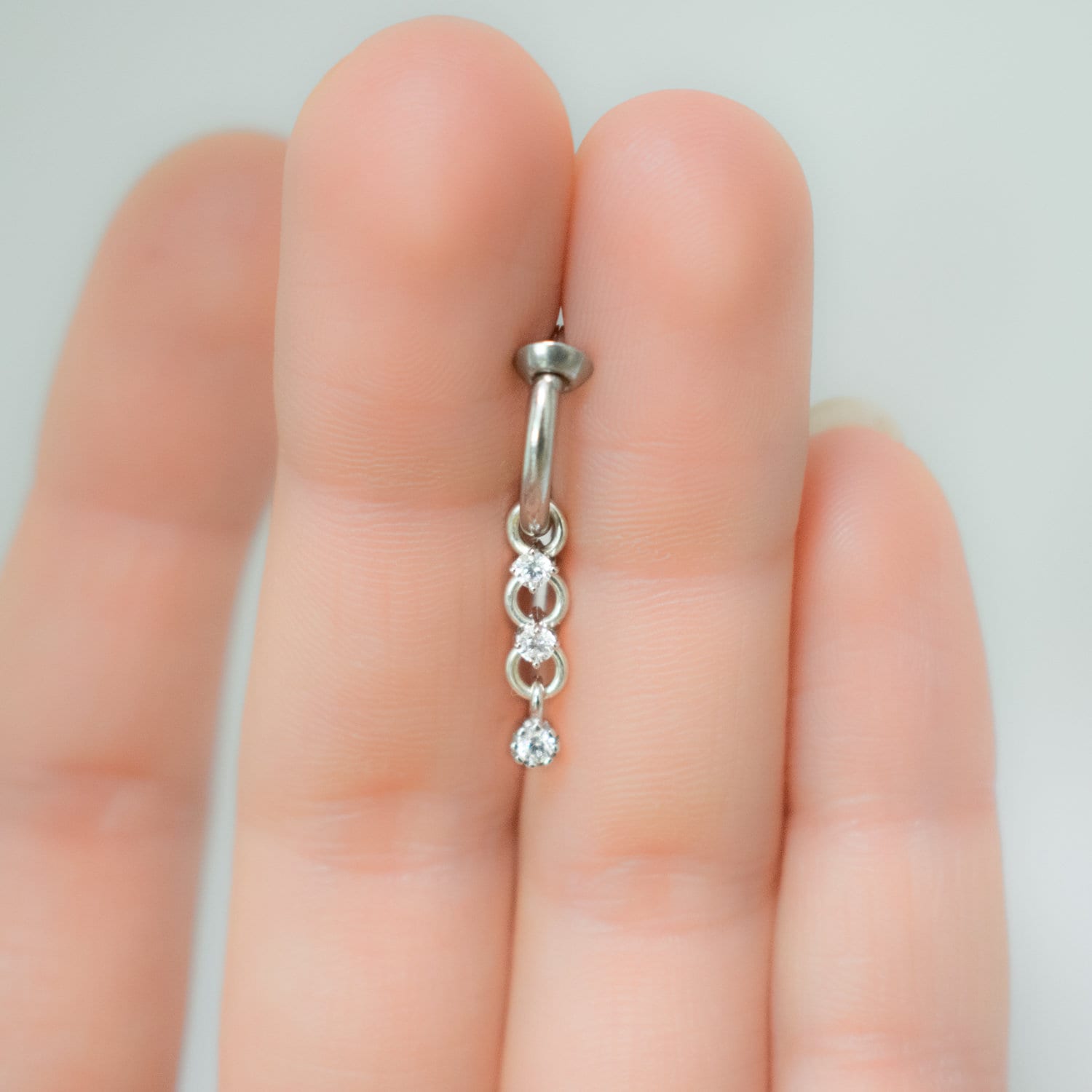 Gold Fake Belly Button Ring Fake Belly Button Piercing | Etsy