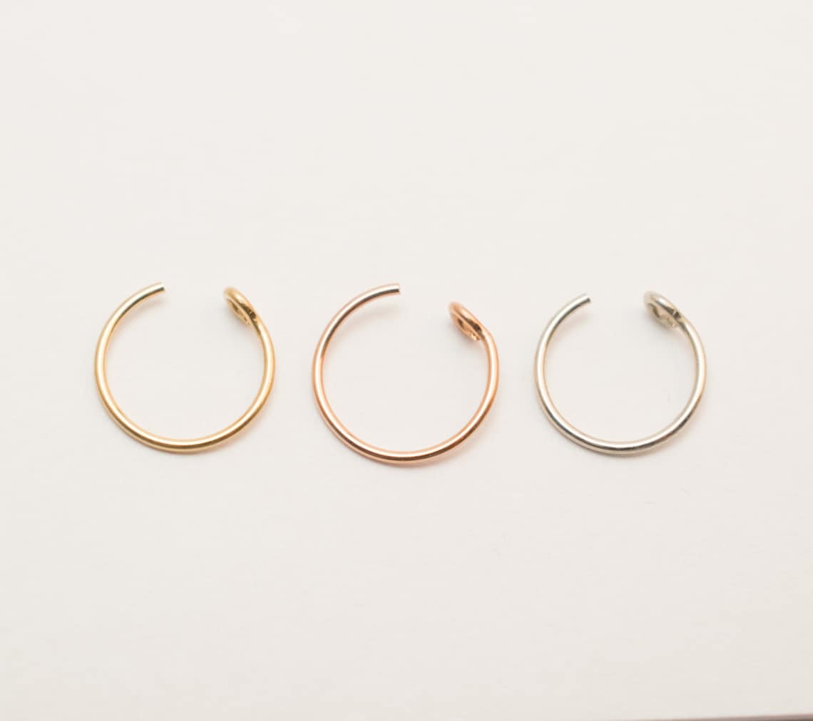 Ohr klemme-Ohrspange-Gold-Ohrring-ohr manschette-Faux Ohr Manschette ...