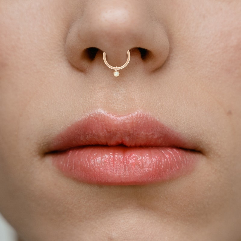 Fake Septum Ring - Etsy