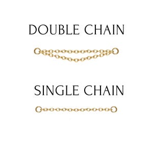 Nose Studs Chain - Piercing Chain - Double Nose Stud Chain - Nasallang ...