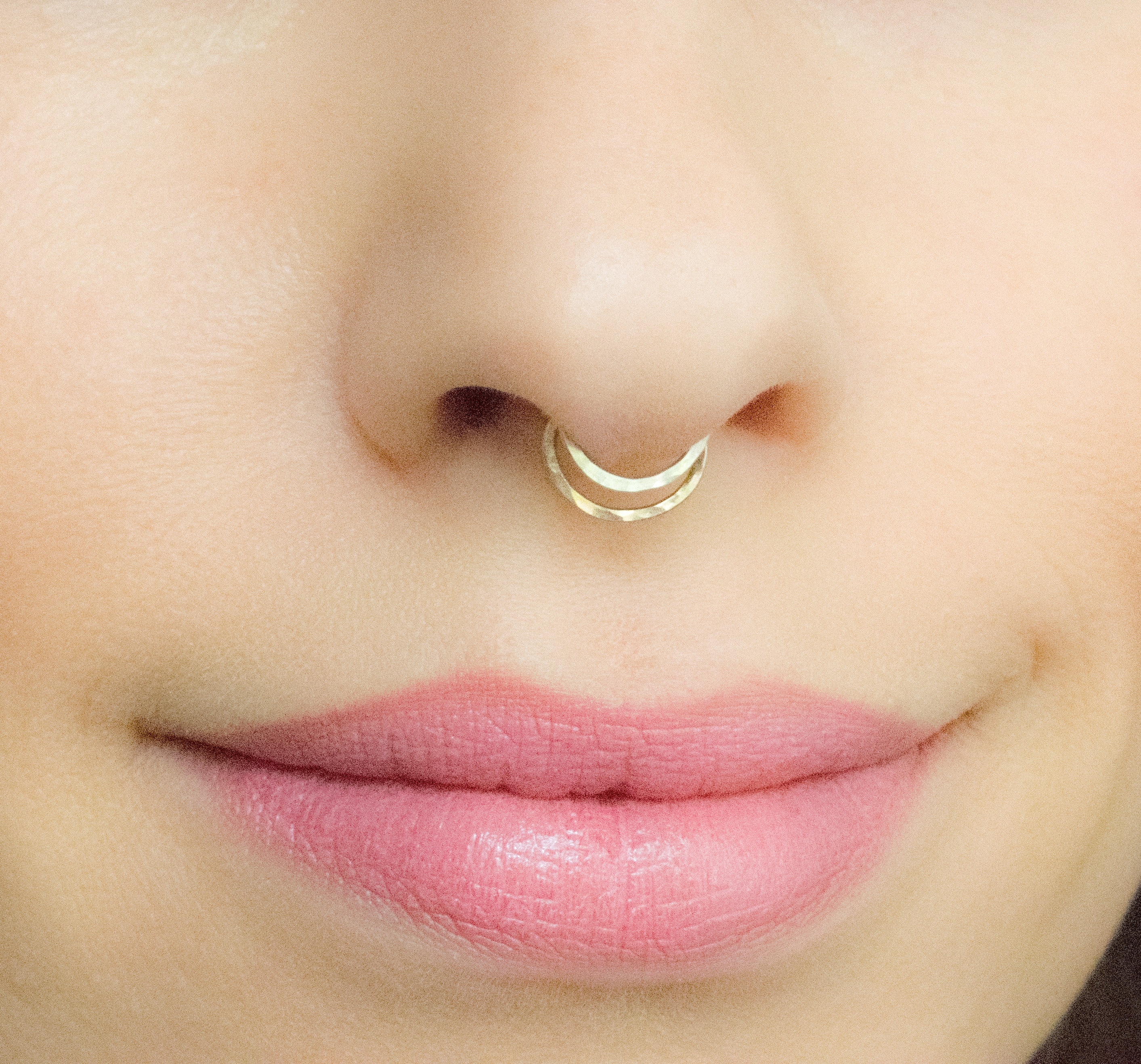 Septum Ring , Gold Septum Ring ,septum Piercing ,simple Septum Ring ...