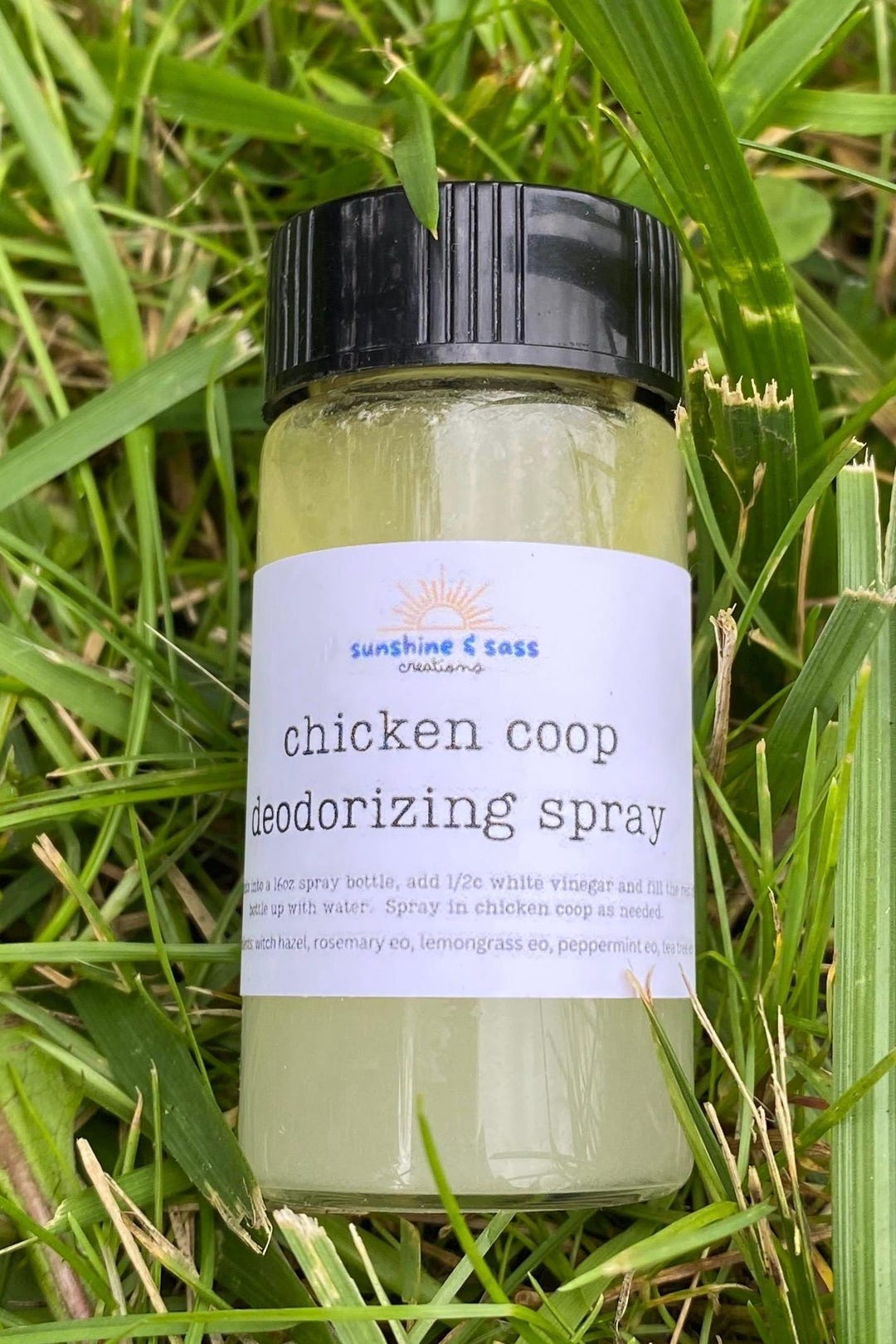 Chicken Coop Odor Eliminator, Natural Chicken Coop Cleaning Spray ...