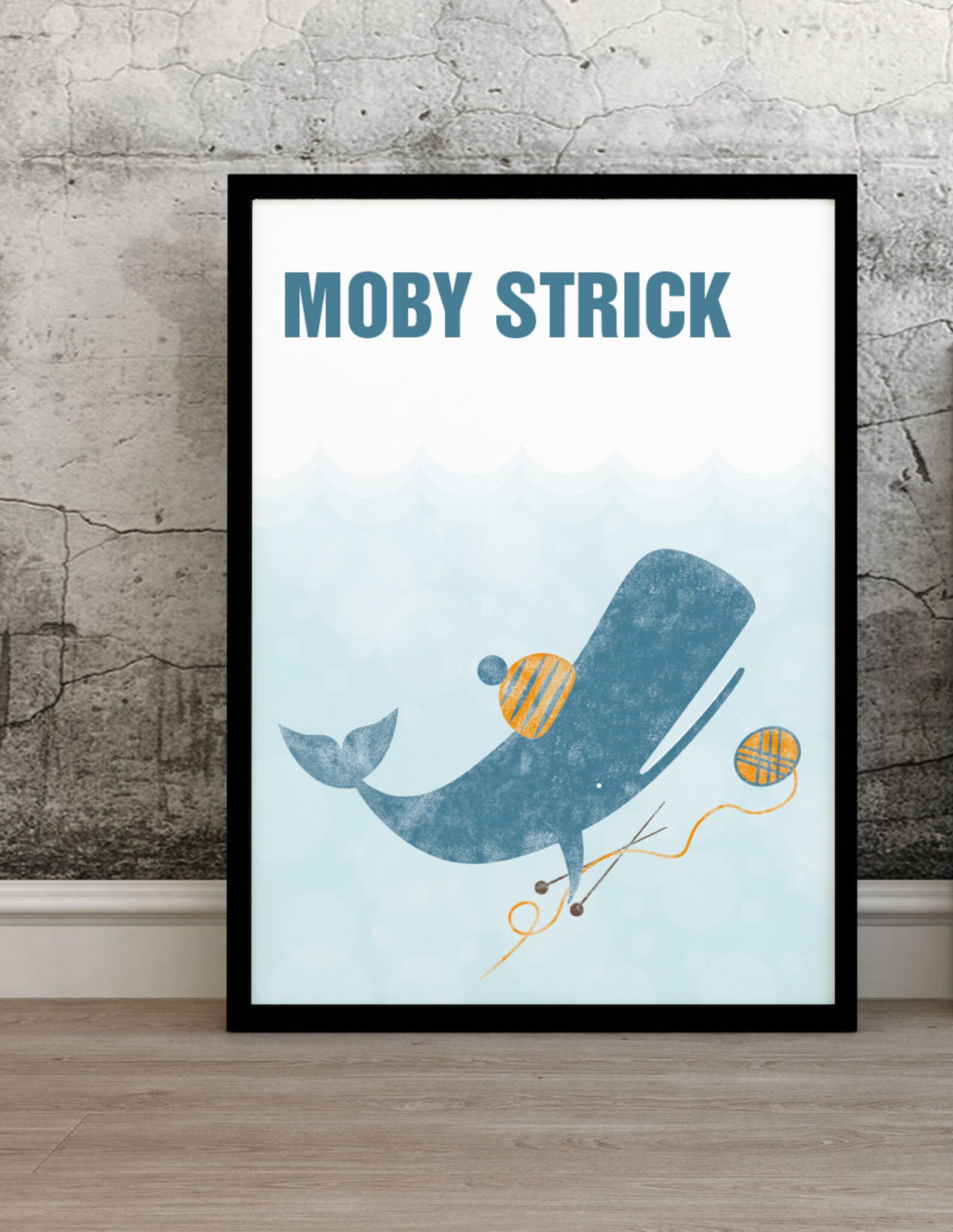 Poster Moby Dick Humor / Art Print Maritime Whale, Humorous Saying ...