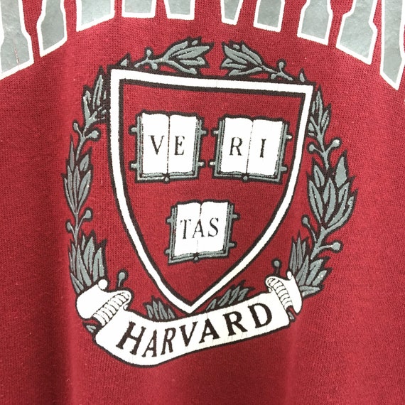 Rare! Vintage 80s University Of Harvard CrewNeck Long… - Gem