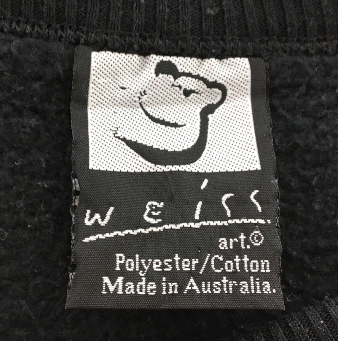 Rare Vintage 90s Weiss Australia Crewneck Long Sleeve - Etsy