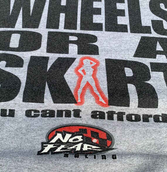 Rare! Vintage 90s No Fear " If It Has Wheels Or A Ski… - Gem