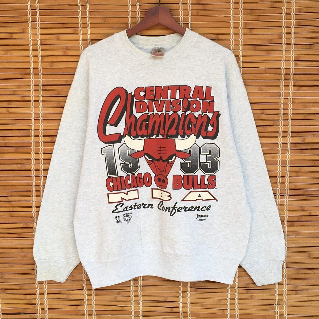 Rare! Vintage 90s Fruit Chicago Bulls Crewneck Longsleeve Sweatshirt ...