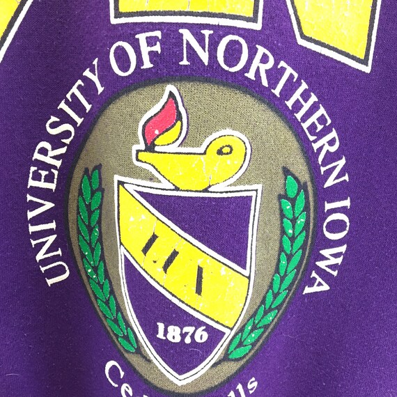 Rare Vintage 90s University Northern Iowa Cedar Fall Gem