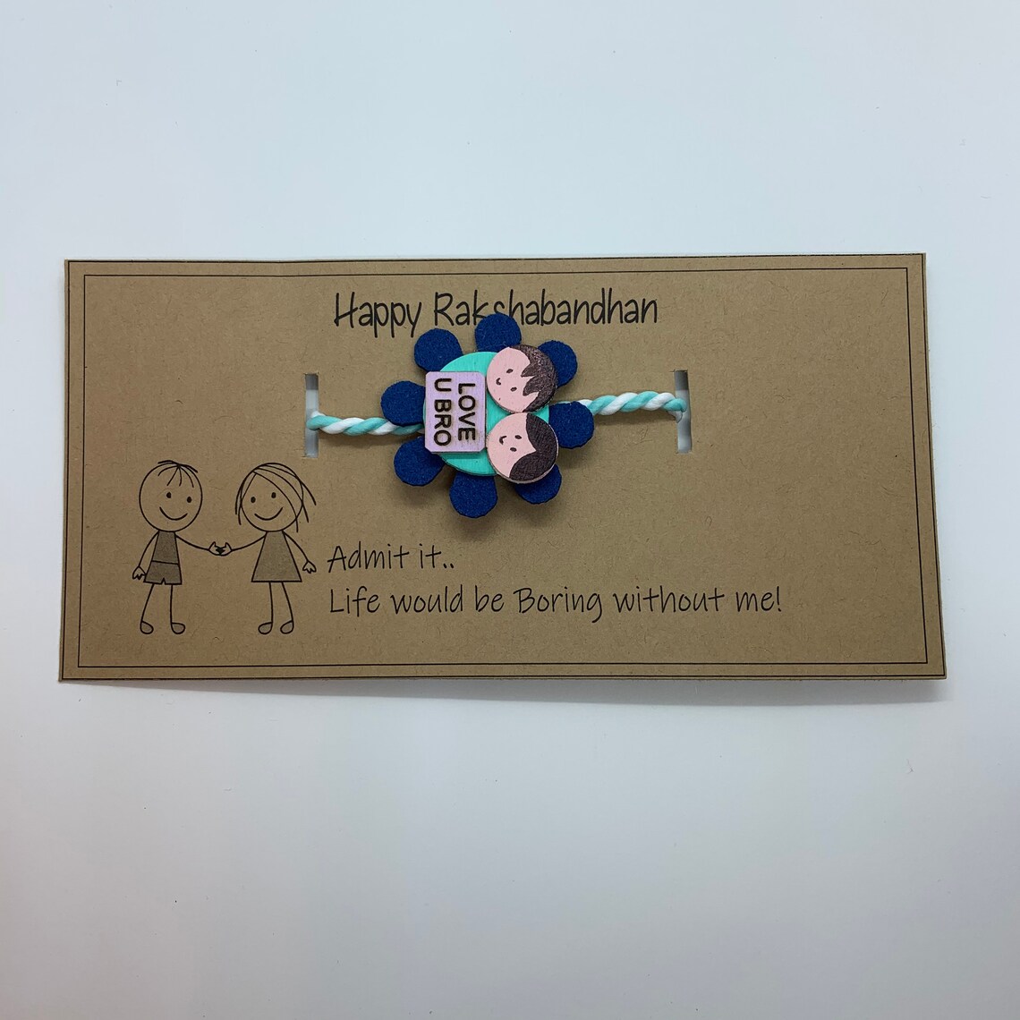 Love U Bro Rakhi - Etsy