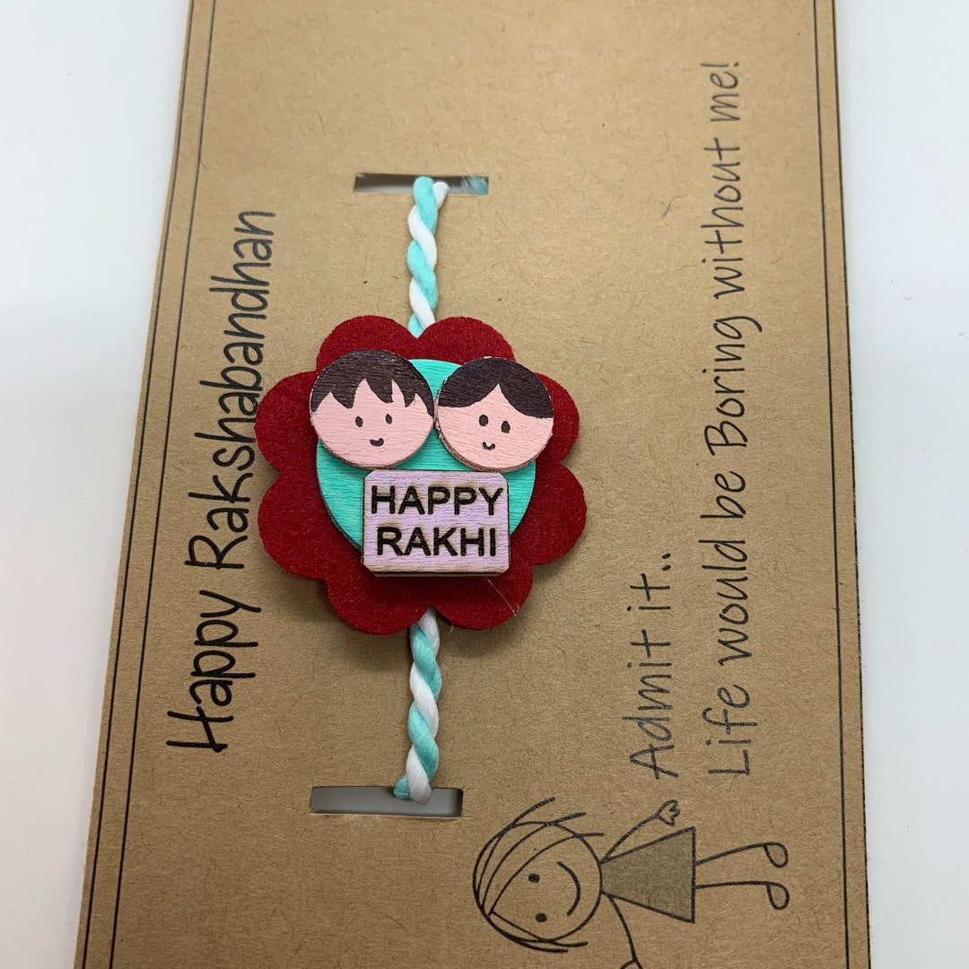Happy Rakhi Adorable Rakhis - Etsy